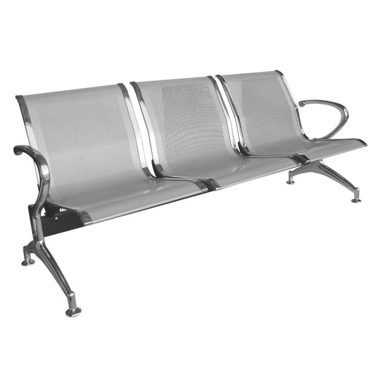 3-Seater Airport Office Bench - GERSA E-49300 - Seat and Backrest in ...