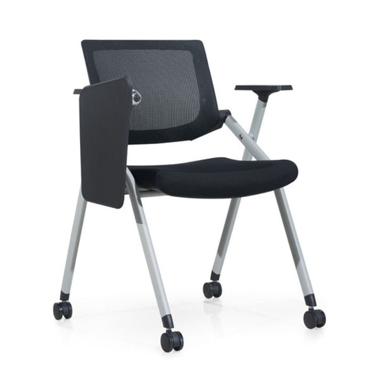 Study Chair with Side Tablet Arm and Tilt Design - MONOPOLI BEAT WALNUT ...